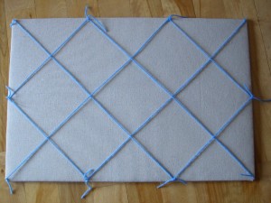 Ribbon Memo Board - Organize and Decorate Everything