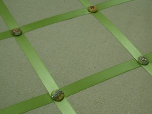 Ribbon Memo Board - Organize and Decorate Everything