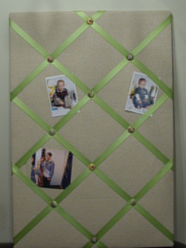 Ribbon Memo Board - Organize and Decorate Everything