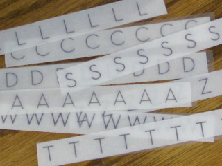 Decorative Letter Balls - Organize and Decorate Everything