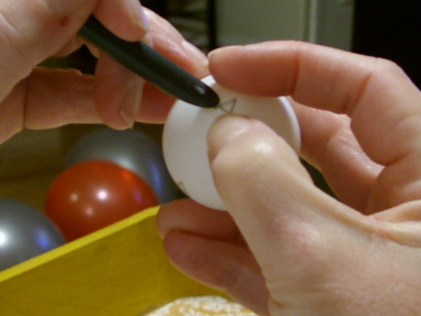 Decorative Letter Balls - Organize and Decorate Everything