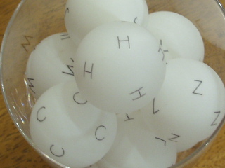 Decorative Letter Balls - Organize and Decorate Everything