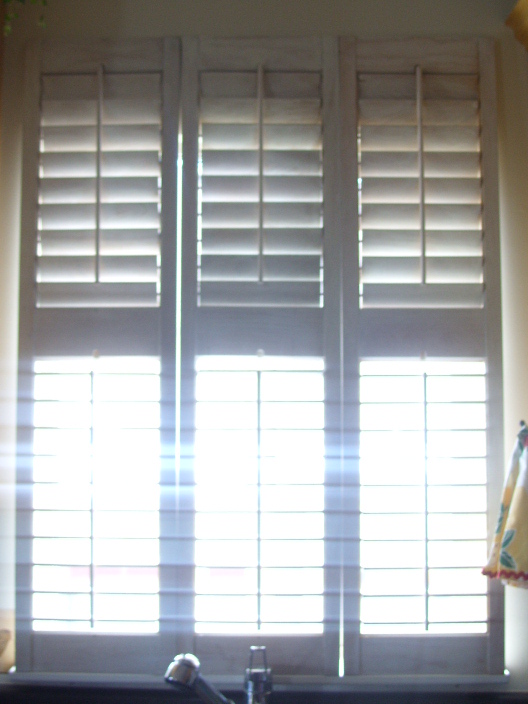 Shutters for the Kitchen Window - Organize and Decorate Everything