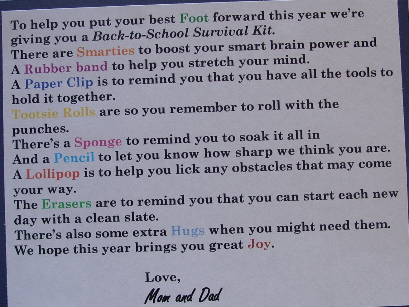 Back-to-School Survival Kit - Organize and Decorate Everything