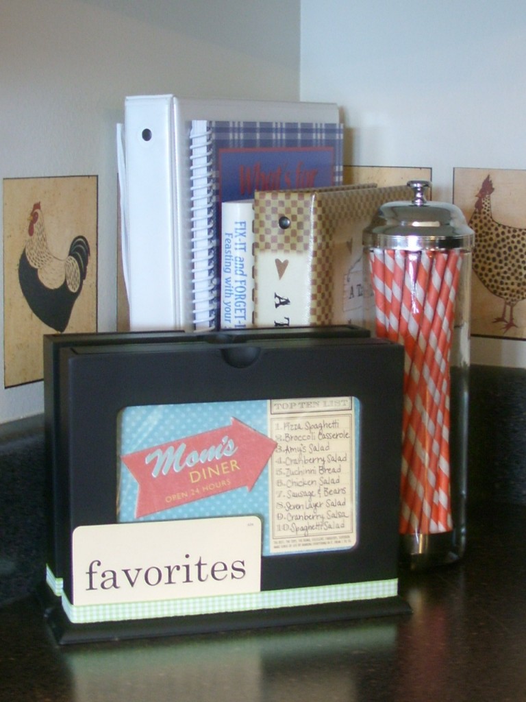 Cook Book Covers - Organize and Decorate Everything