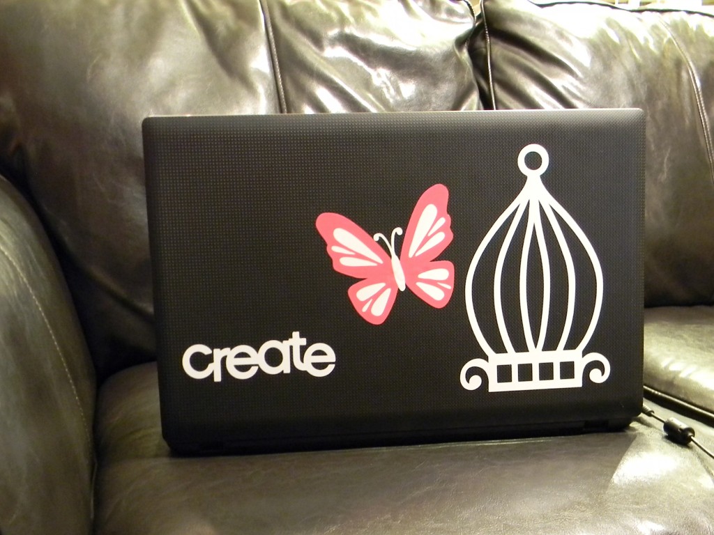 Vinyl for my Laptop - Organize and Decorate Everything