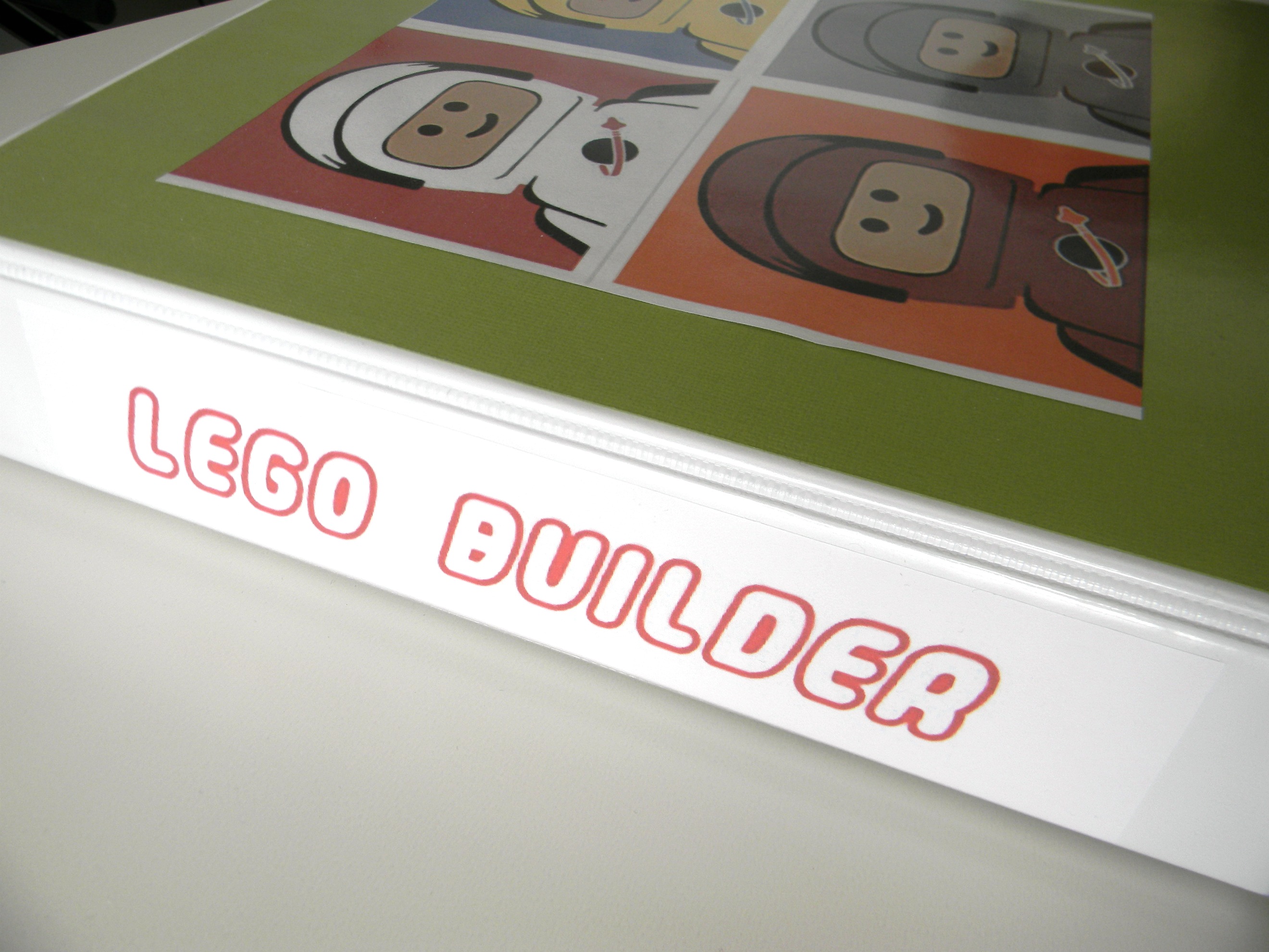 Lego binder1 - Organize and Decorate Everything