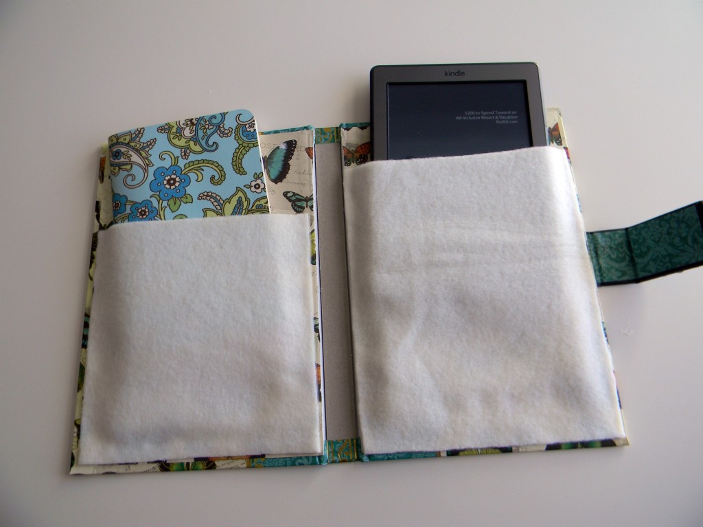 Kindle and Notebook Holder - Organize and Decorate Everything
