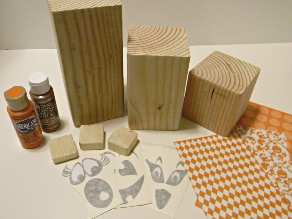 4x4 2-Sided Pumpkins - Organize and Decorate Everything