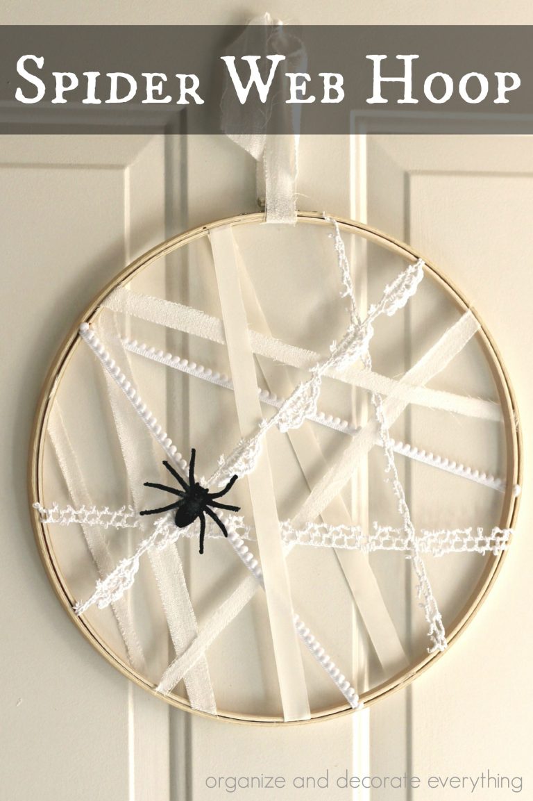 Spider Web Hoop - Organize and Decorate Everything