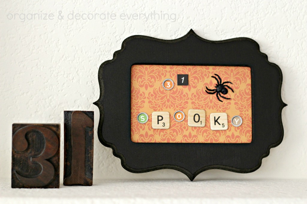 Spooky Word Art - Organize and Decorate Everything