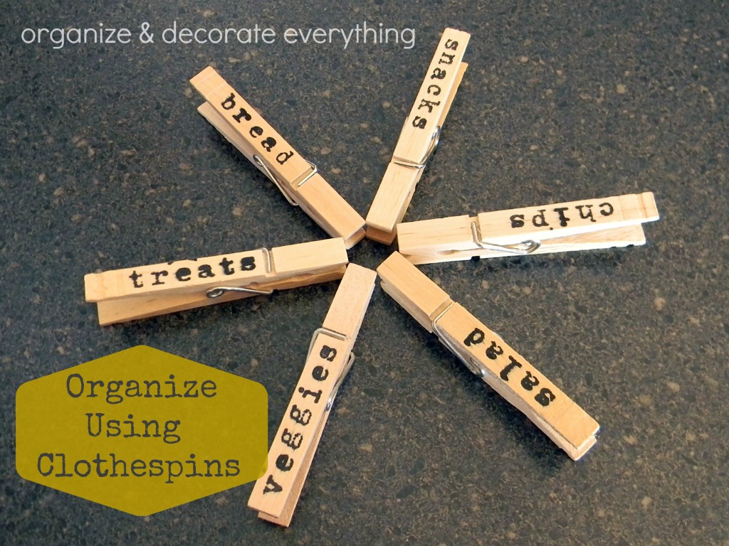 31 Days of Getting Organized (Using What You Have) - Day 18: Organize ...