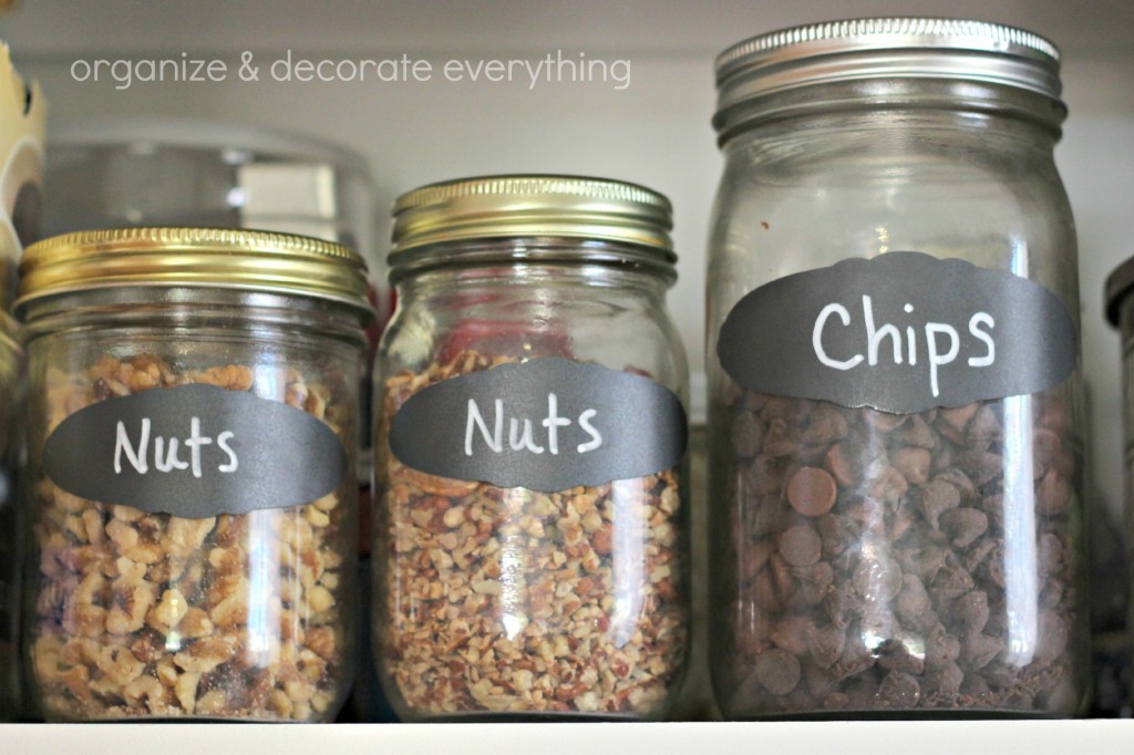 31 Days of Getting Organized (Using What You Have) - Day 4: Jars in the ...