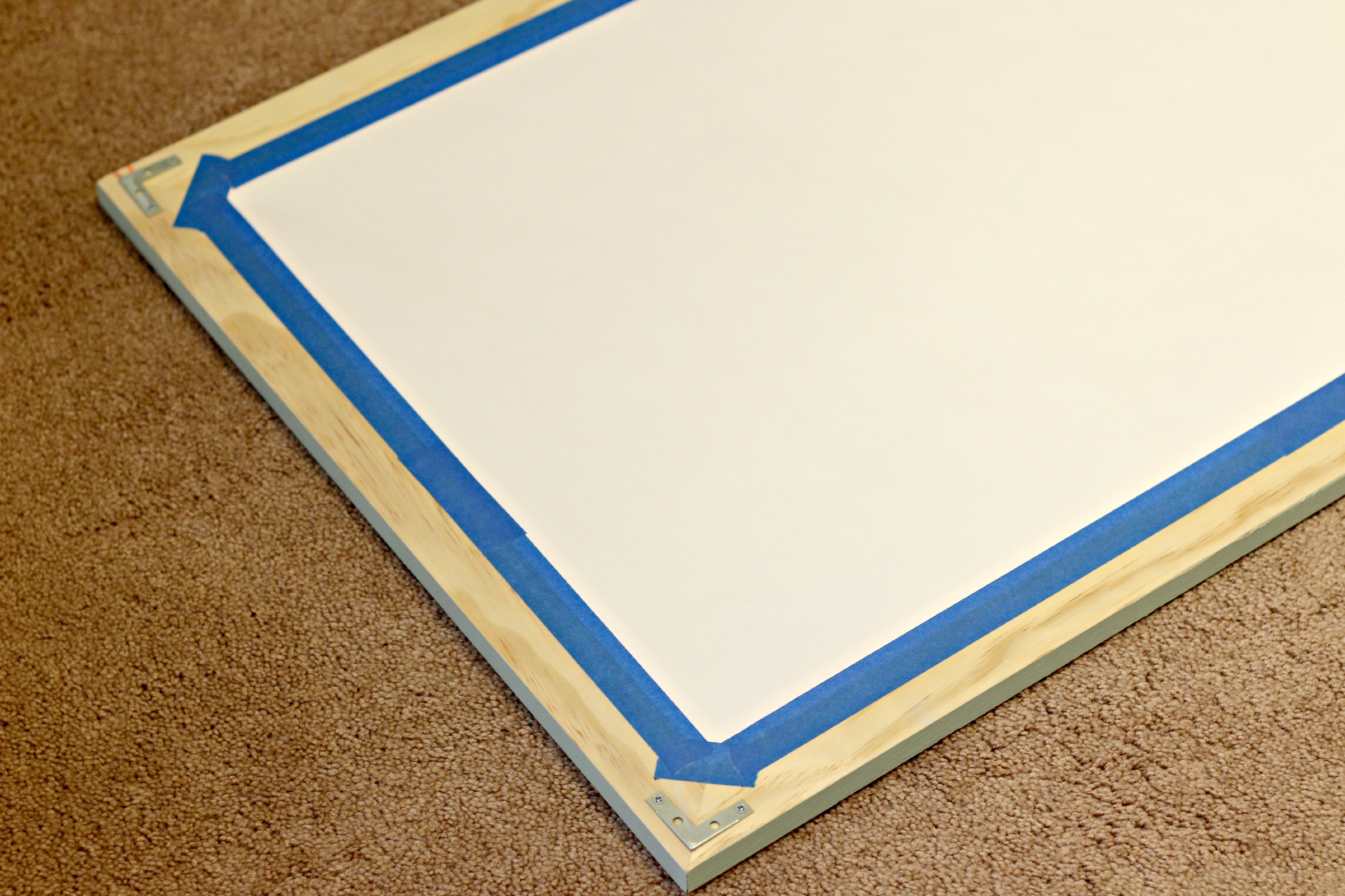 DIY Wood Frame back - Organize and Decorate Everything