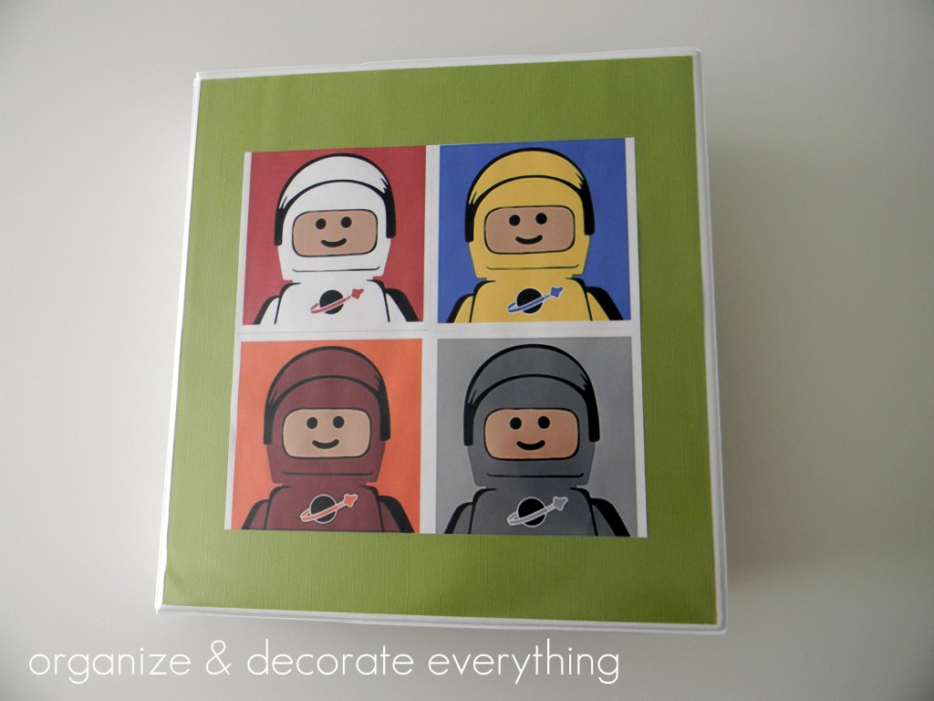 LEGO Binder Printable - Organize and Decorate Everything