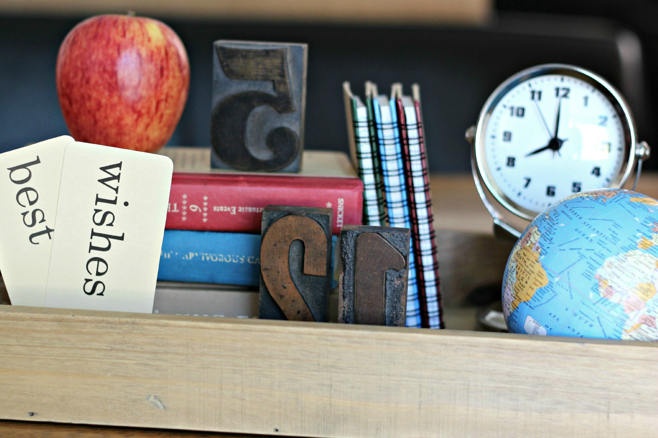 Back to School table setting 4 - Organize and Decorate Everything