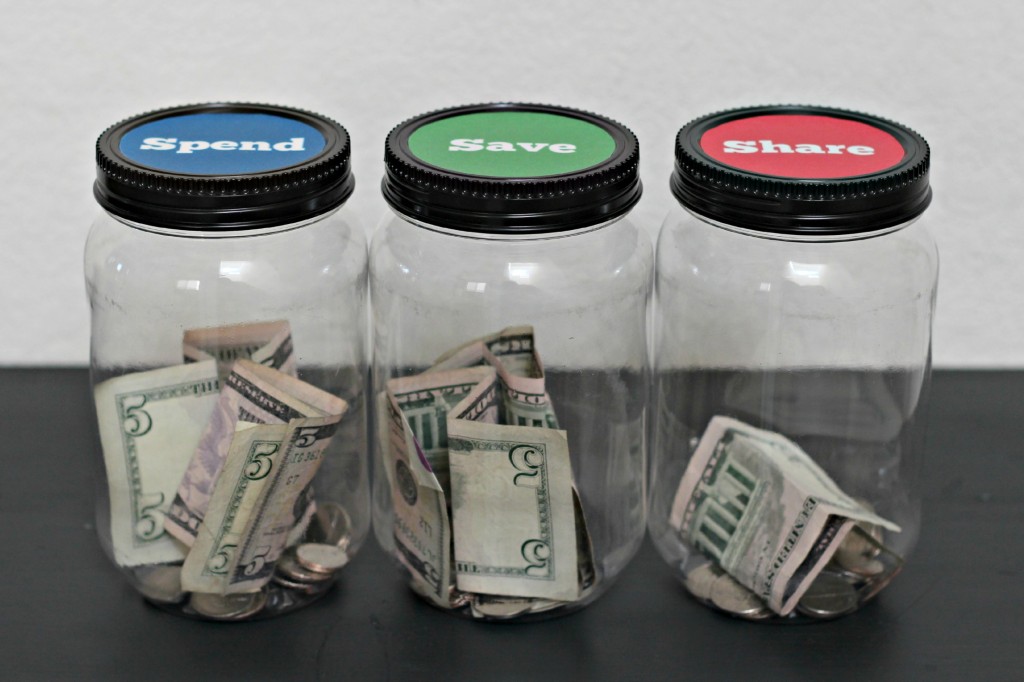Money Jars and Teaching Kids about Finances - Organize and Decorate ...