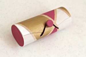 Graphic Painted Eyeglass Case - Organize and Decorate Everything