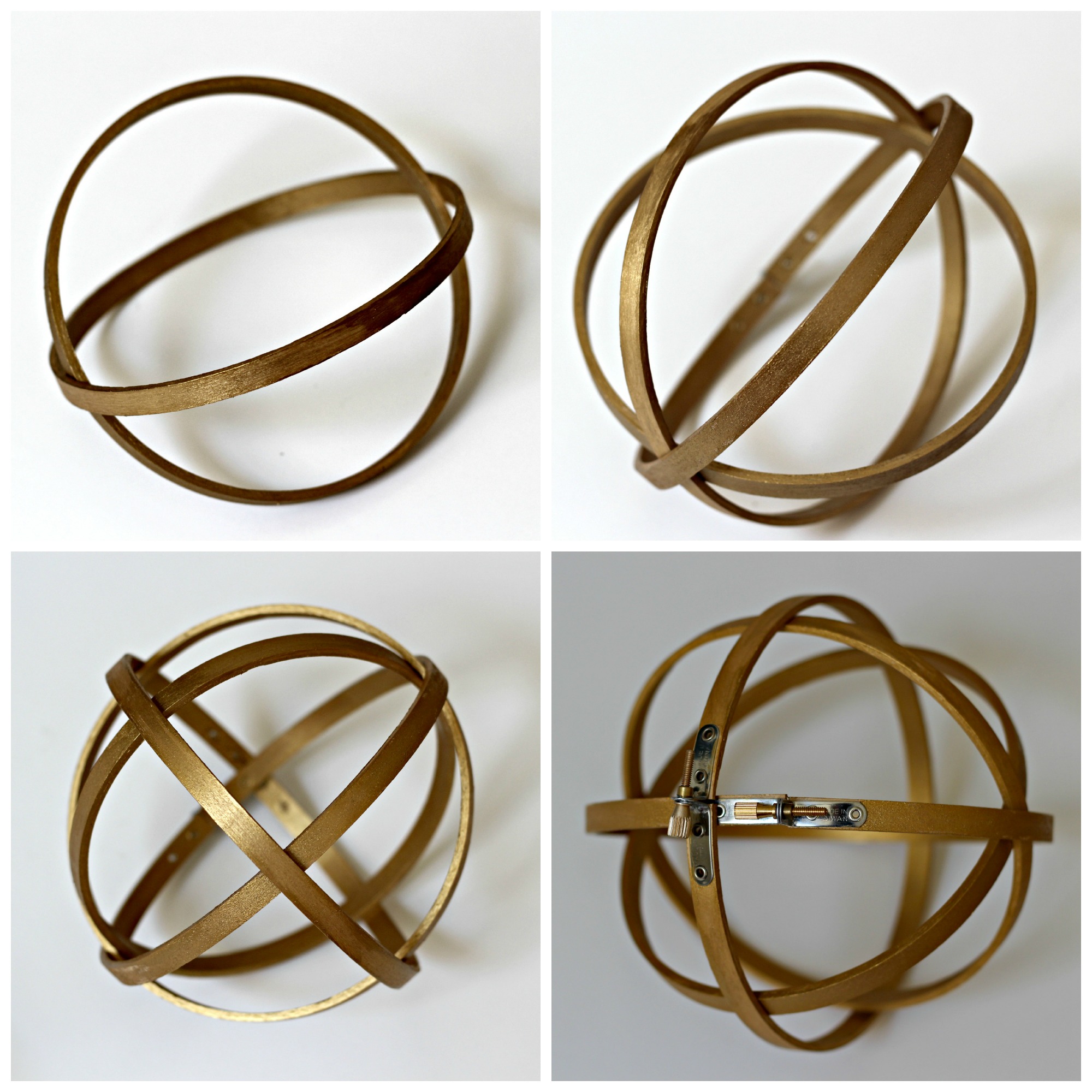 Decorative Wood Sphere collage.1 - Organize and Decorate Everything