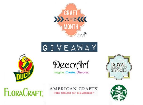 giveaway craft month - Organize and Decorate Everything