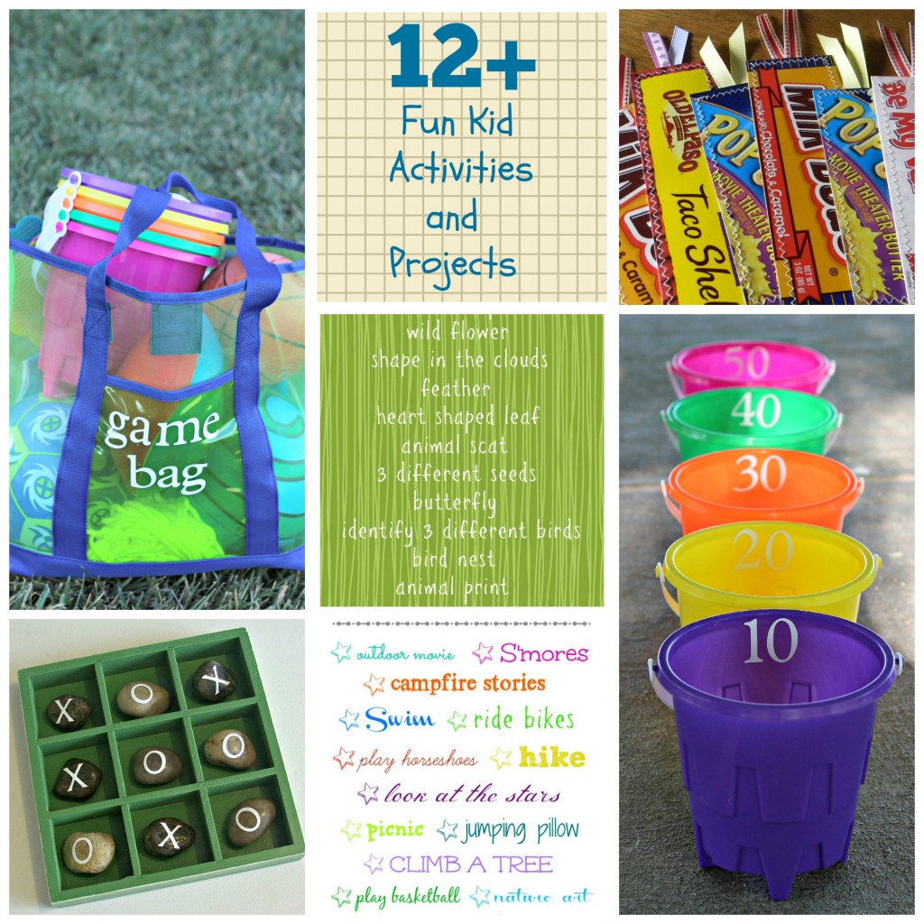 12+ Fun Kid Activities and Projects - Organize and Decorate Everything