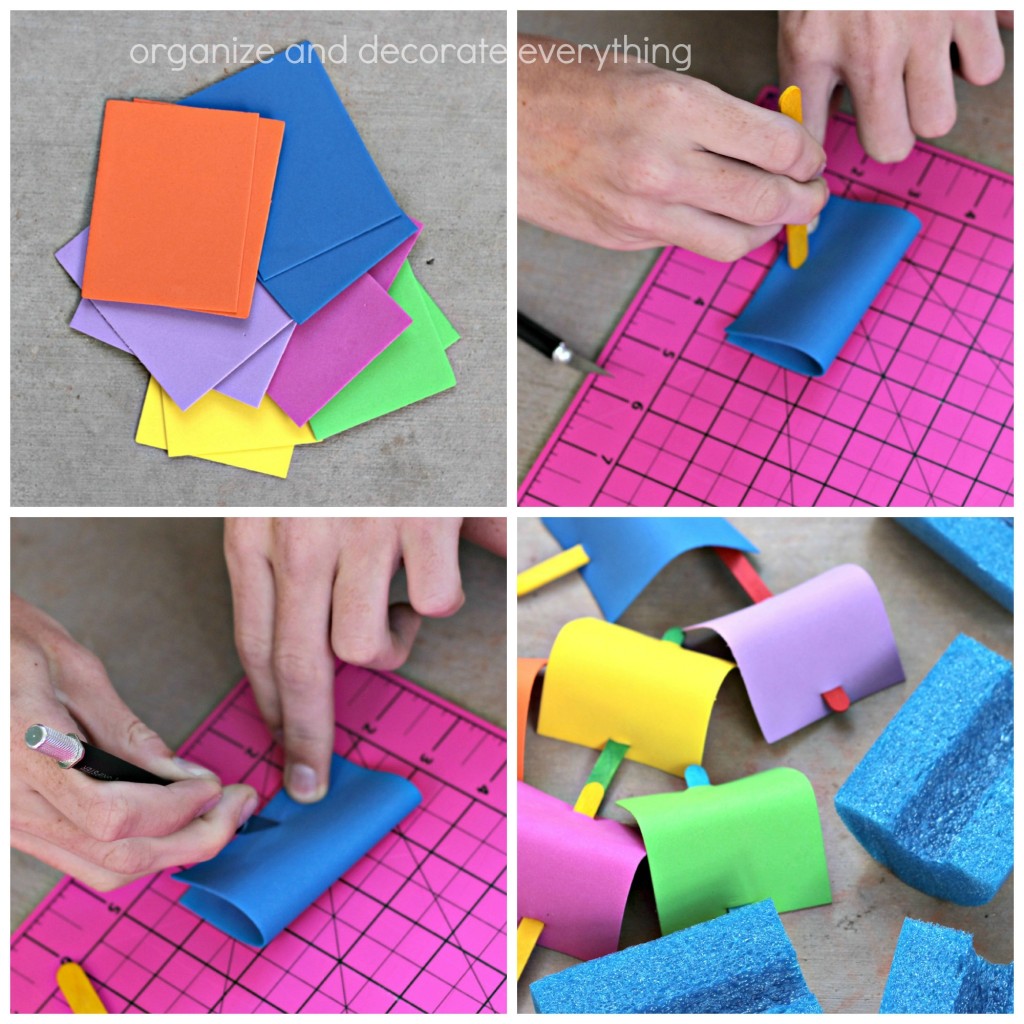 Pool Noodle Boats - Organize and Decorate Everything