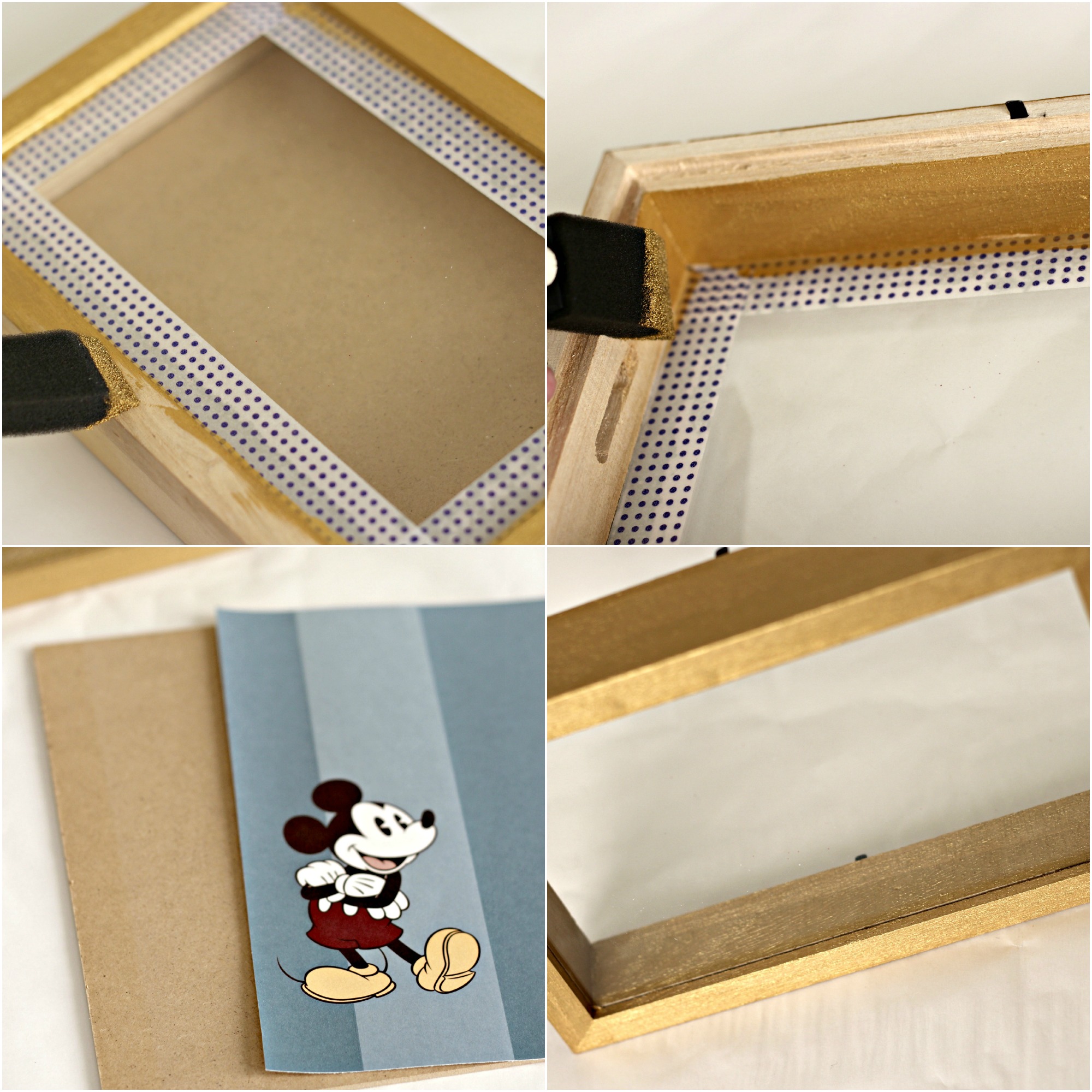 Disney Shadow Box collage - Organize and Decorate Everything