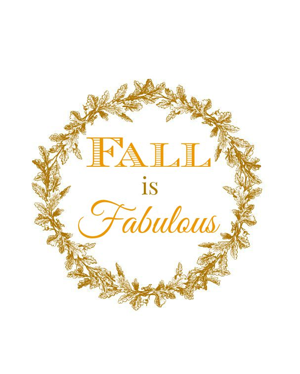 Fall Wreath Printables - Organize and Decorate Everything