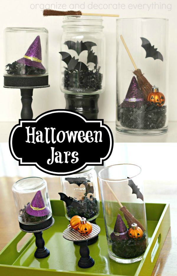 Halloween Jars - Organize and Decorate Everything