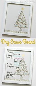 Dry Erase Board - Organize and Decorate Everything