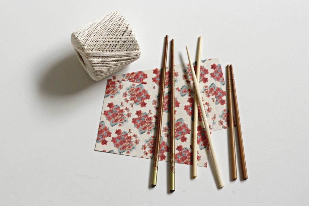 Easy to Make Chop Stick Wraps - Organize and Decorate Everything