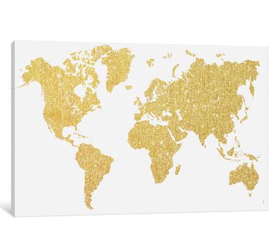 Decorating with Gold map - Organize and Decorate Everything