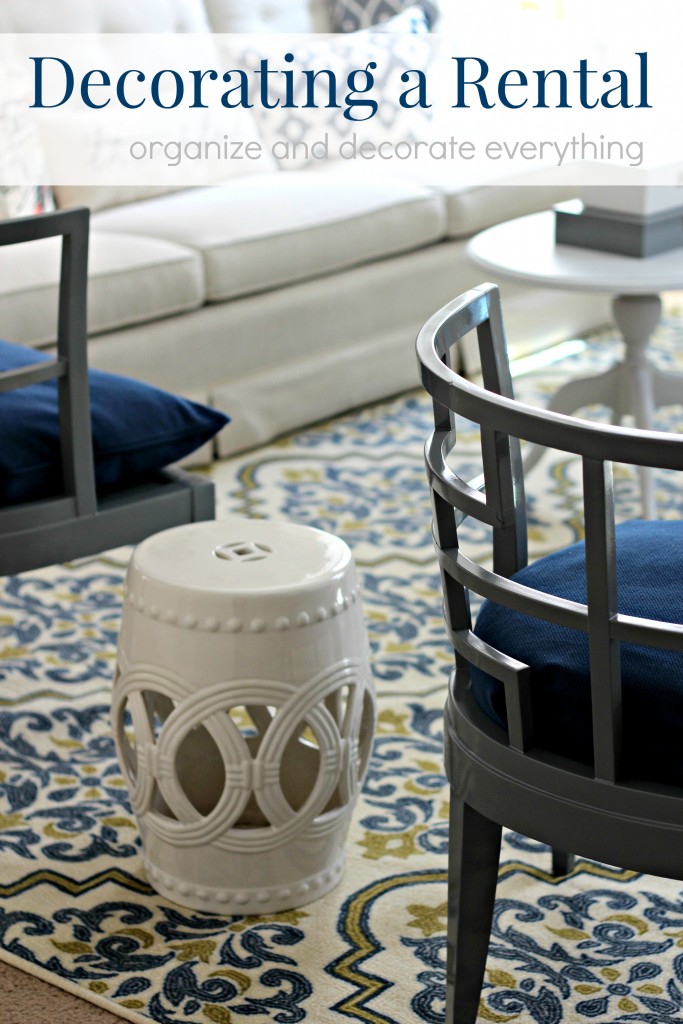 Decorating a Rental on a Budget - Organize and Decorate Everything
