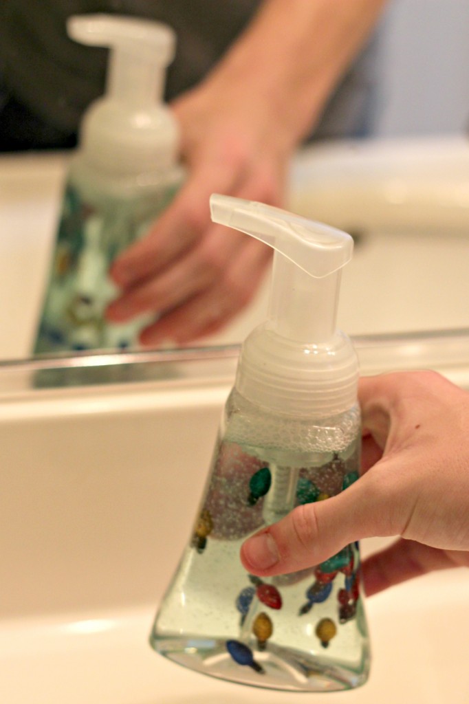 Christmas Hand Soap - Organize and Decorate Everything