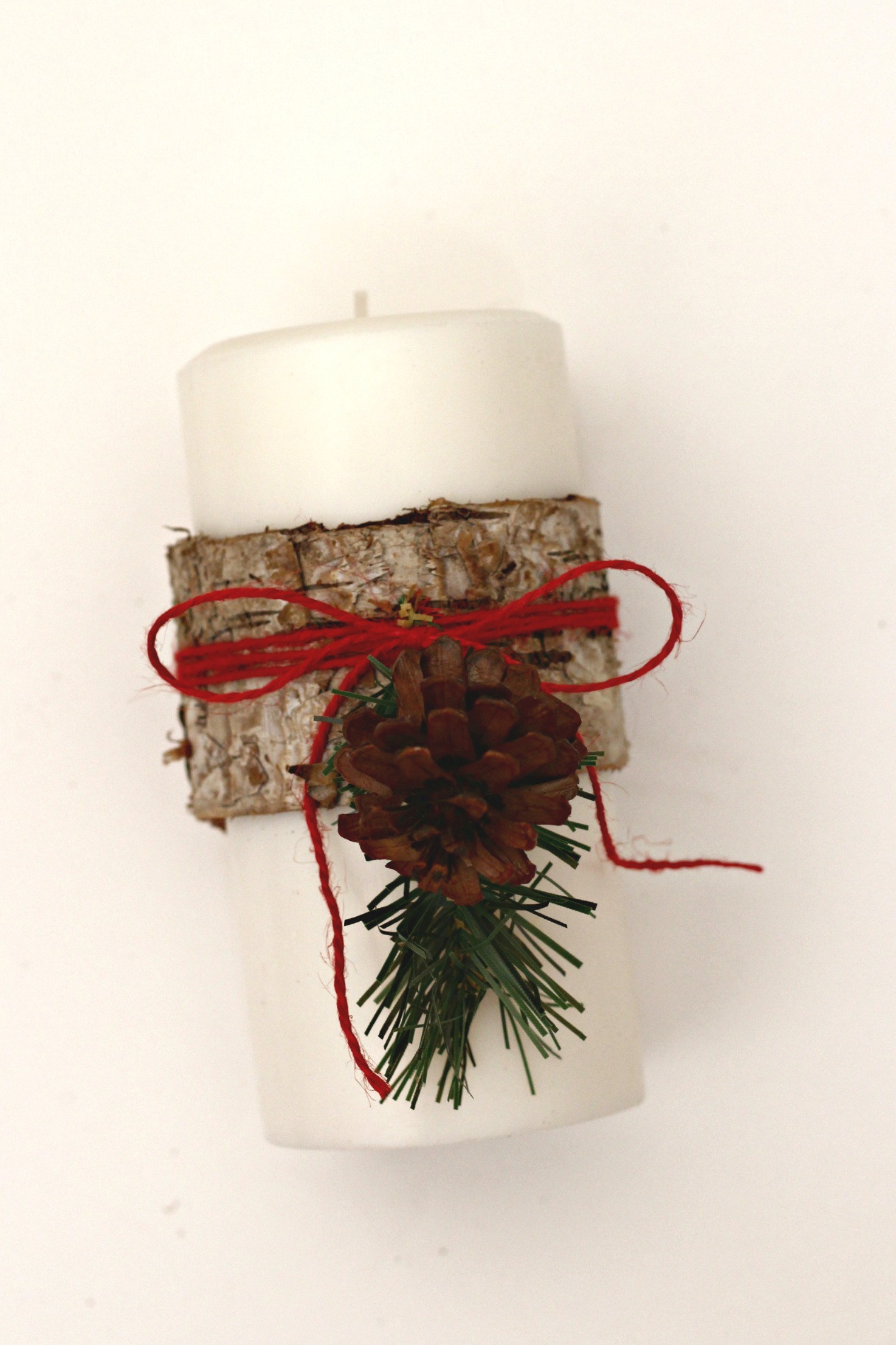 Wood Wrapped Candles - Organize and Decorate Everything