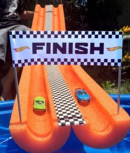 Pool Noodle Car Racer - Organize and Decorate Everything