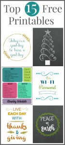 Top 15 Free Printables - Organize and Decorate Everything