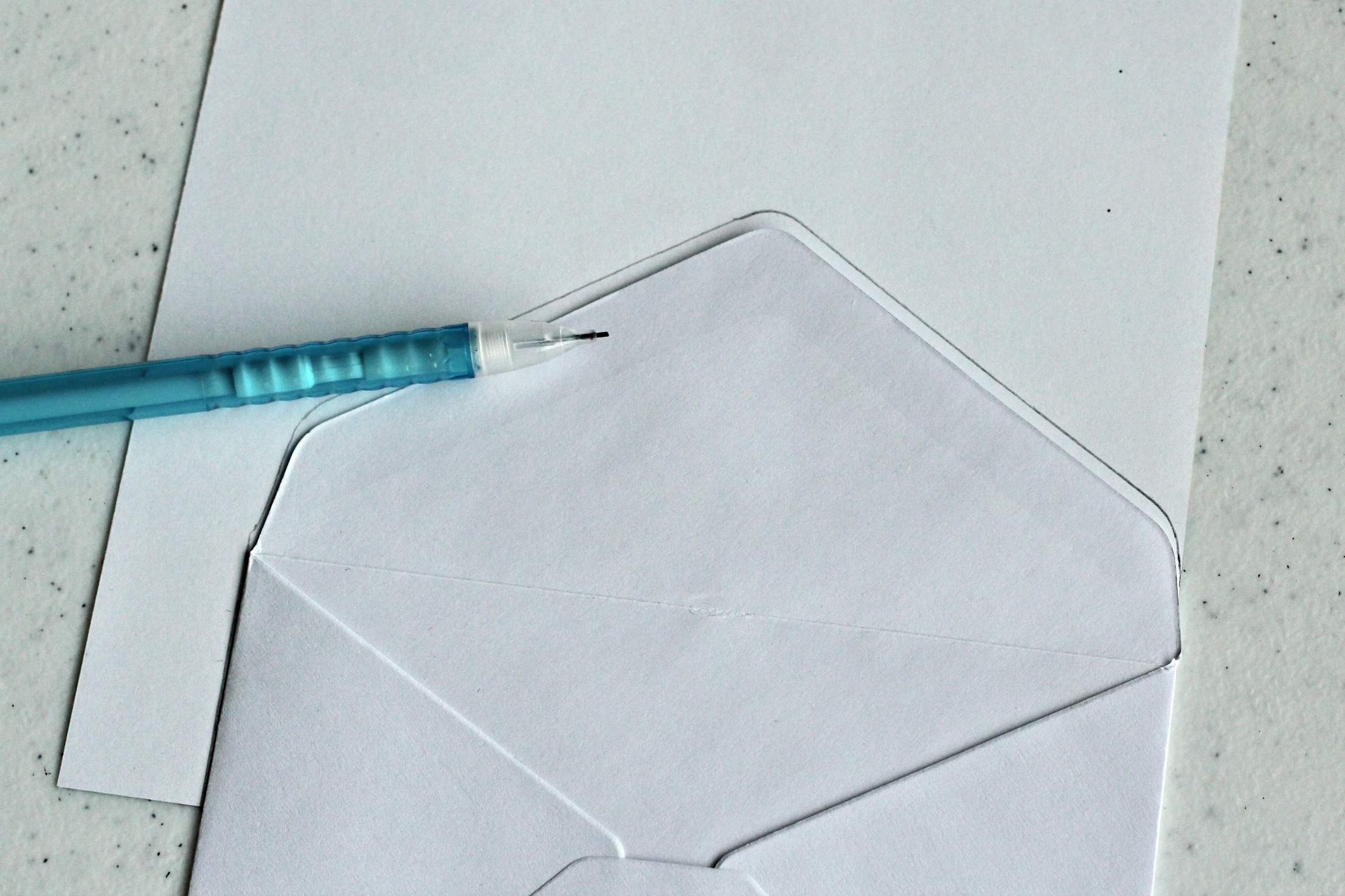 Envelope Liner trace papers - Organize and Decorate Everything